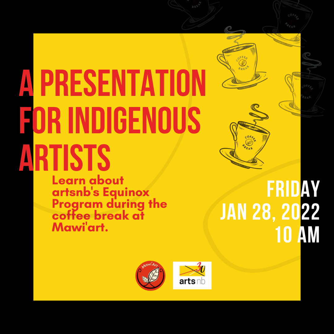 artsnb presentation for Indigenous artists - ArtsNB