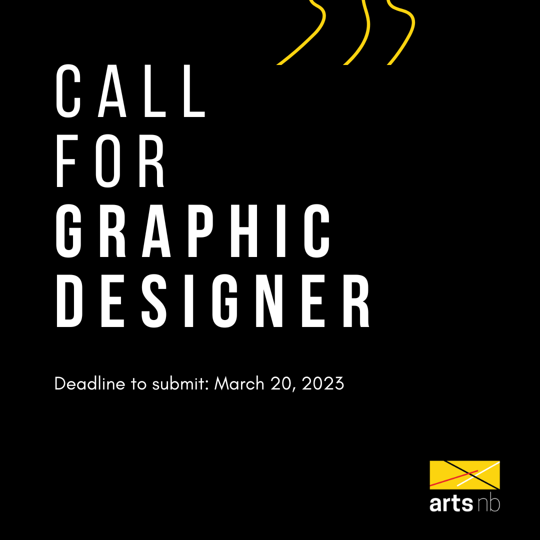 CALL FOR GRAPHIC DESIGNER - ArtsNB